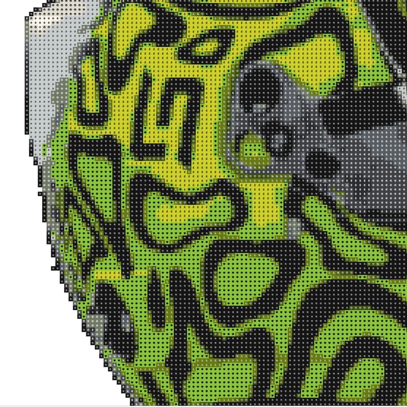 2024 Lando Norris Mclaren Formula 1 Racing Helmet Cross Stitch Pattern ...