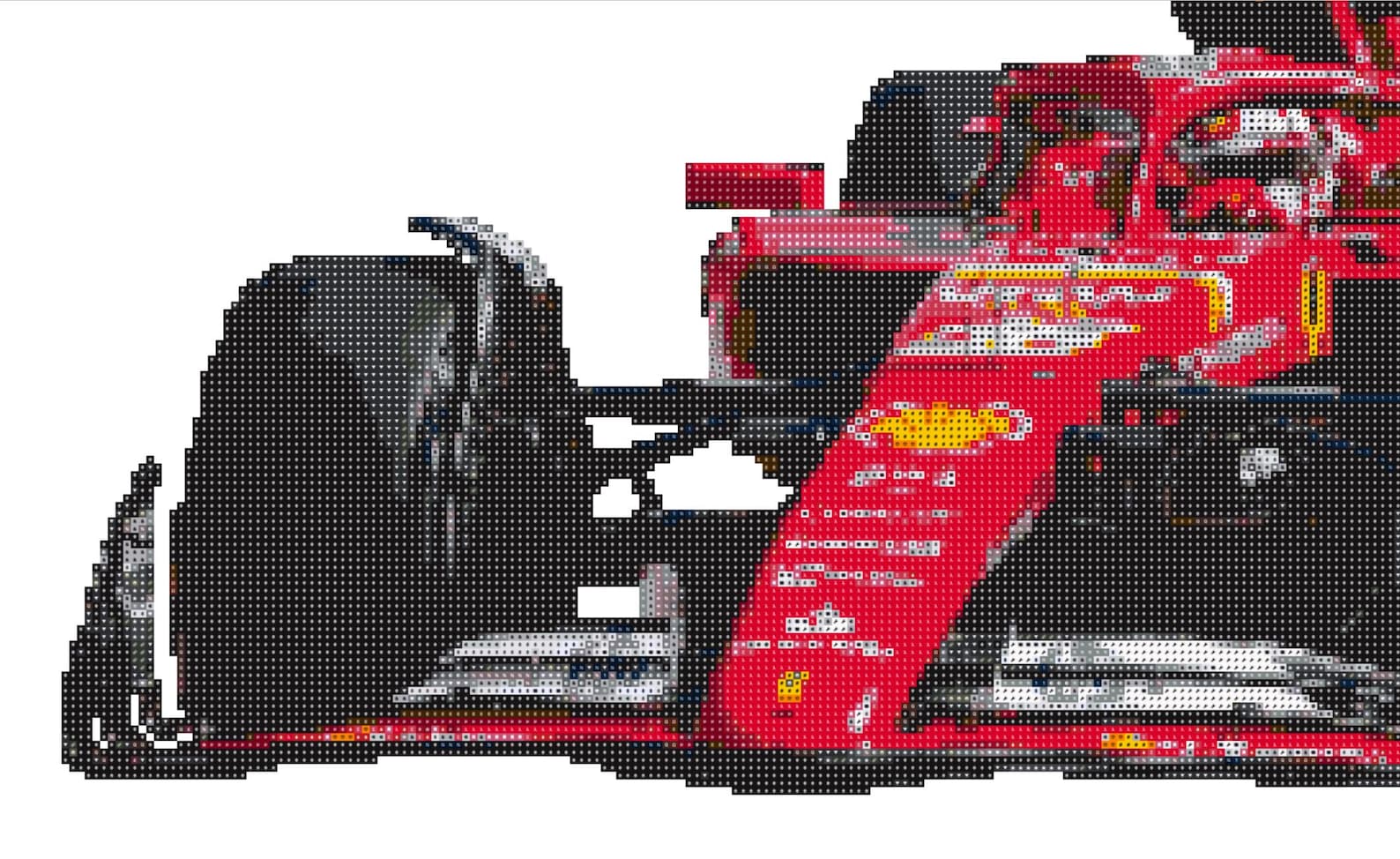2024 Ferrari Formula 1 Racing Car Livery Cross Stitch Pattern - PDF ...