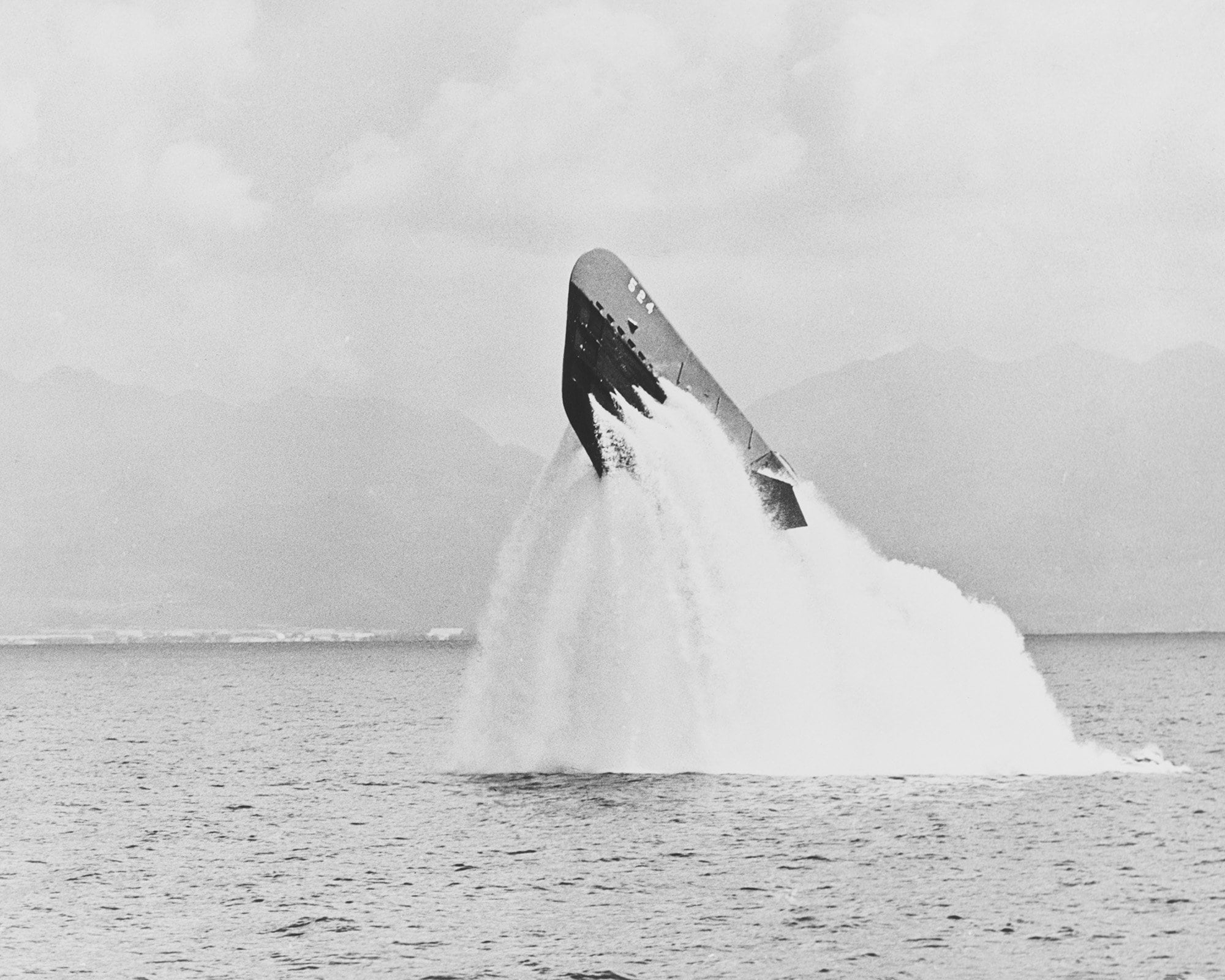 USS Pickerel Submarine Print: Vintage Navy Photo, Oahu Hawaii. Premium ...