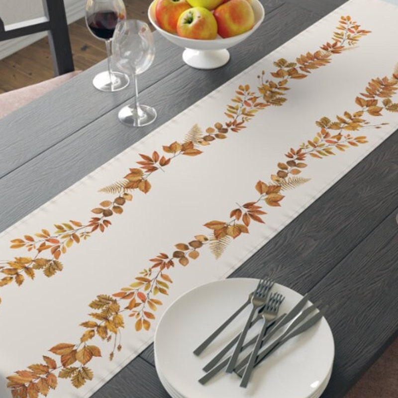 Fall Table Runner - Etsy