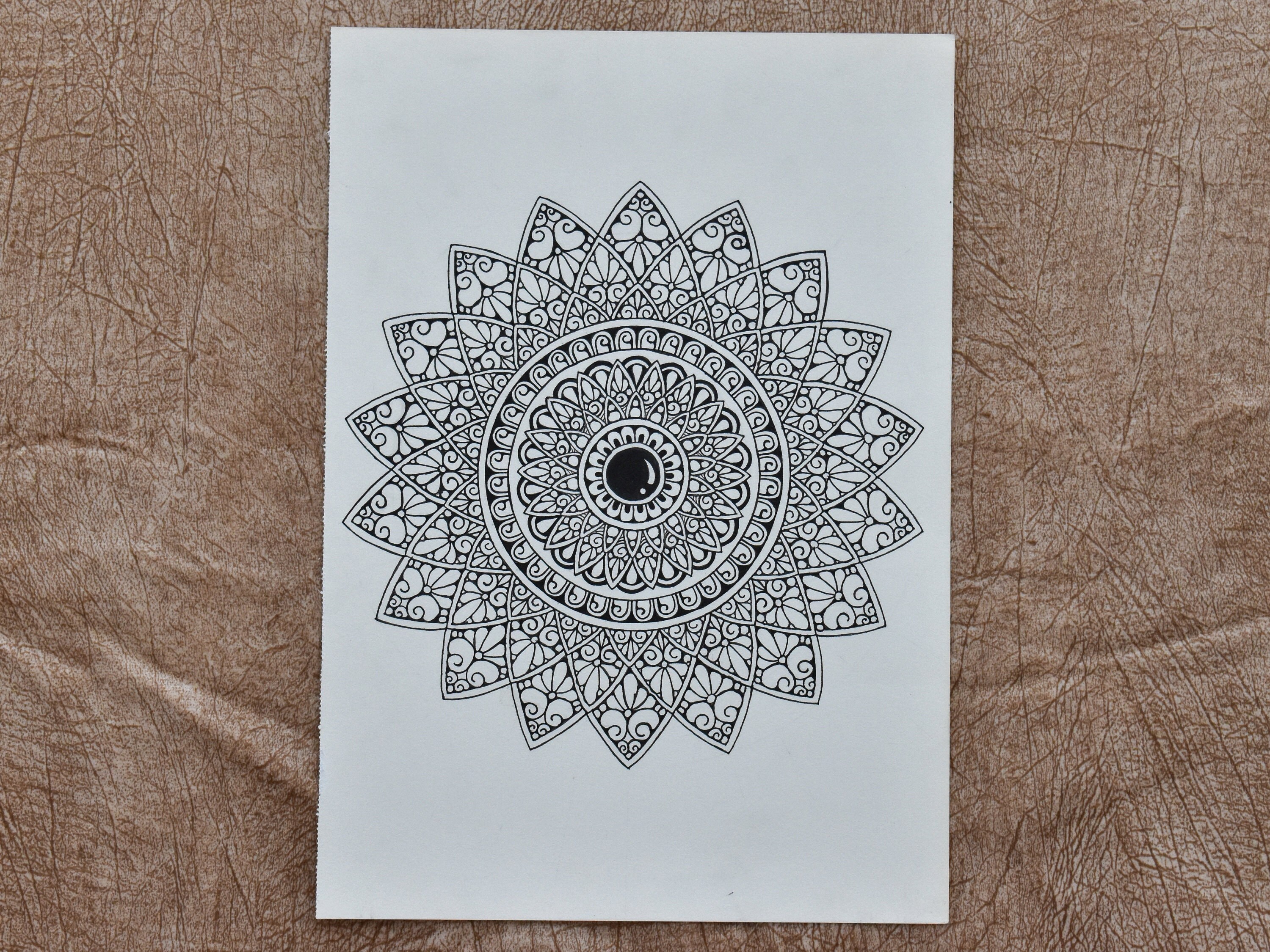 Mandala Art Print - Etsy