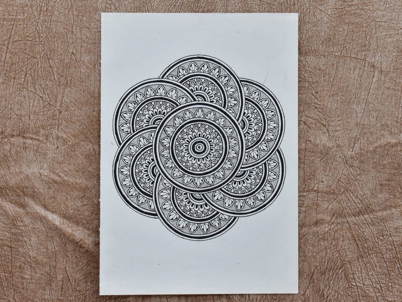 Mandala Art Print - Etsy