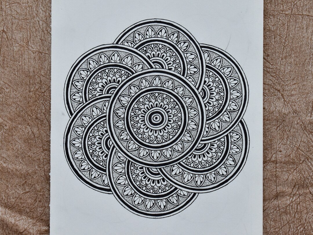 Mandala Art Print - Etsy