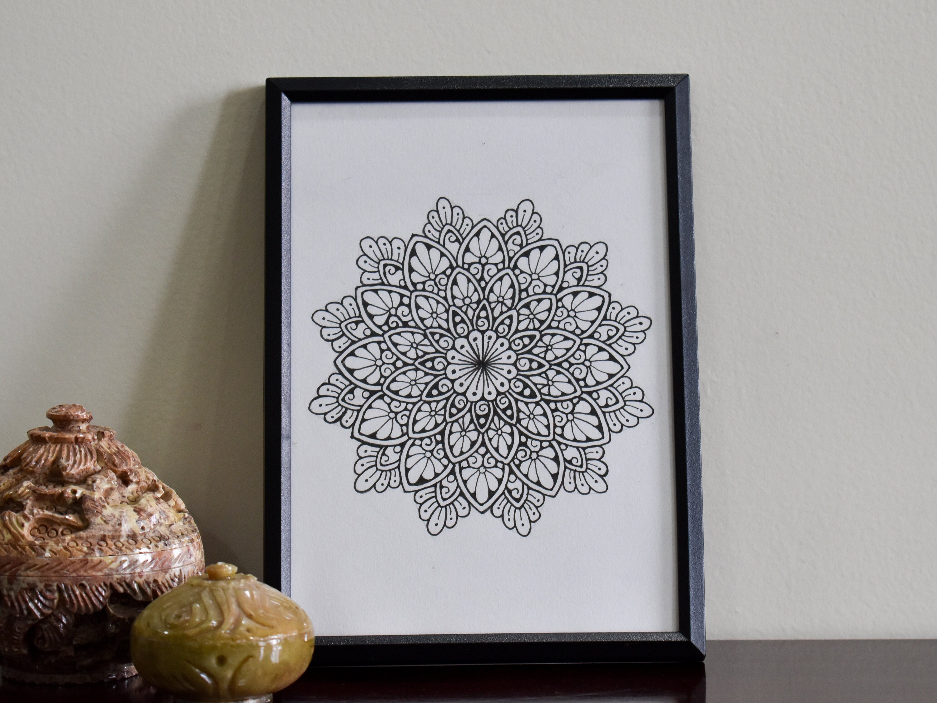 Mandala Art Print - Etsy