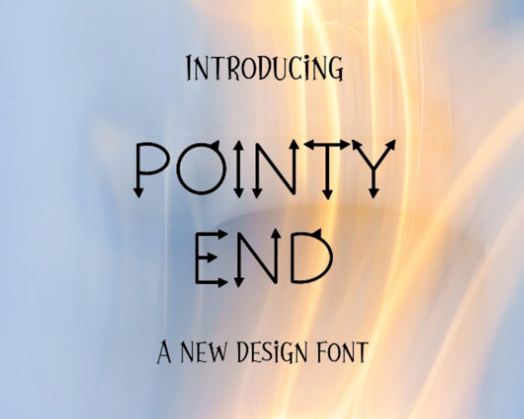 FONT, New Font, Pointy Font, Decorative Font, New Design Font, Devil ...