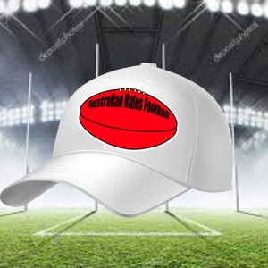 Printable Football Sticker, DIY, Australian Rules Football, AFL, Footy ...