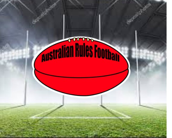 Printable Football Sticker, DIY, Australian Rules Football, AFL, Footy ...