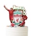 Personalised Liverpool Football Cake Topper | Football Players Virgil ...