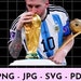 Messi Digital Files SVG | Lionel Messi Digital Art Png Jpg Pdf | Messi ...