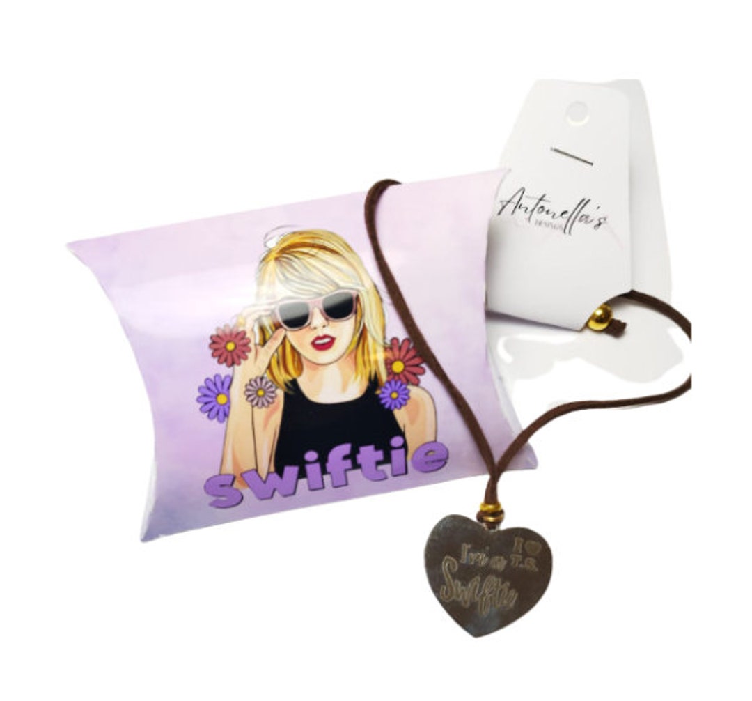 Swiftie Necklace | Taylor Swift Adjustable Leather Necklace | Swiftie ...
