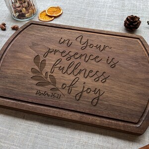 Bible Verse Cutting Board, Friendship Gifts, Scripture Cutting Board ...