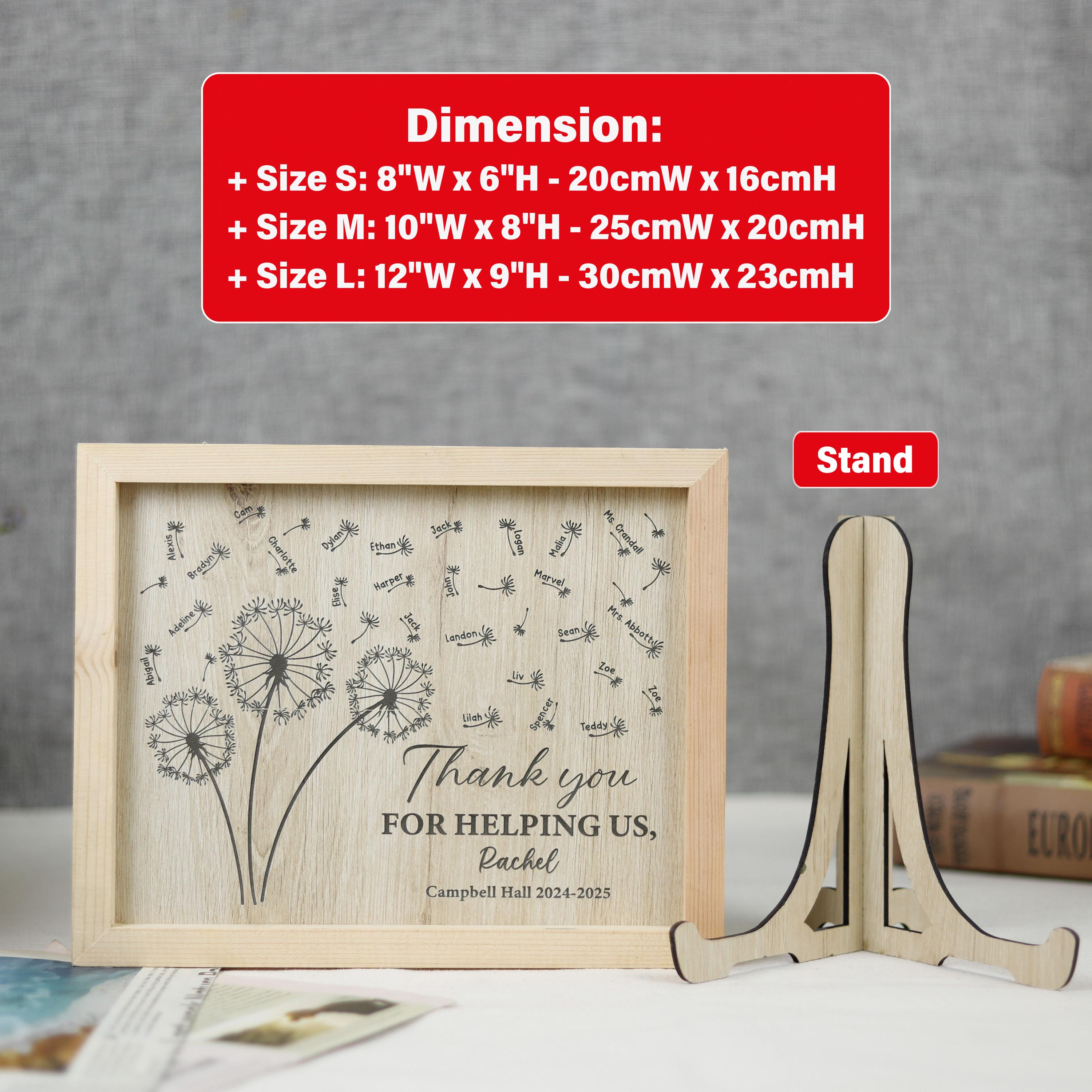 Personalized Teacher Appreciation Gift, Graduation Gift for Teacher ...