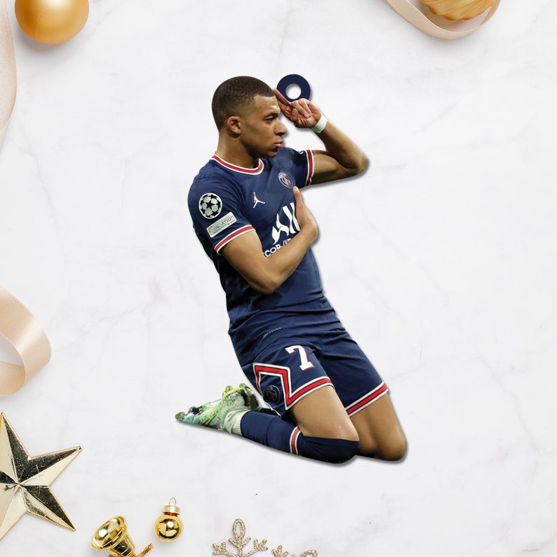 Kylian Mbappé 2023 Christmas Ornament 2D Ornament Xmas - Etsy Canada