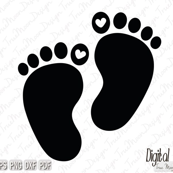 Kleine baby füße svg - Etsy.de