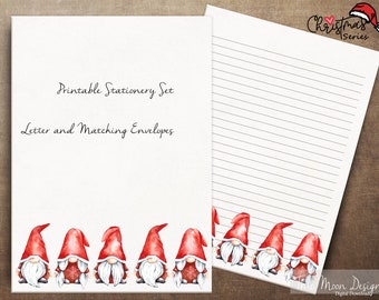 Christmas Lined Paper Printable - Etsy