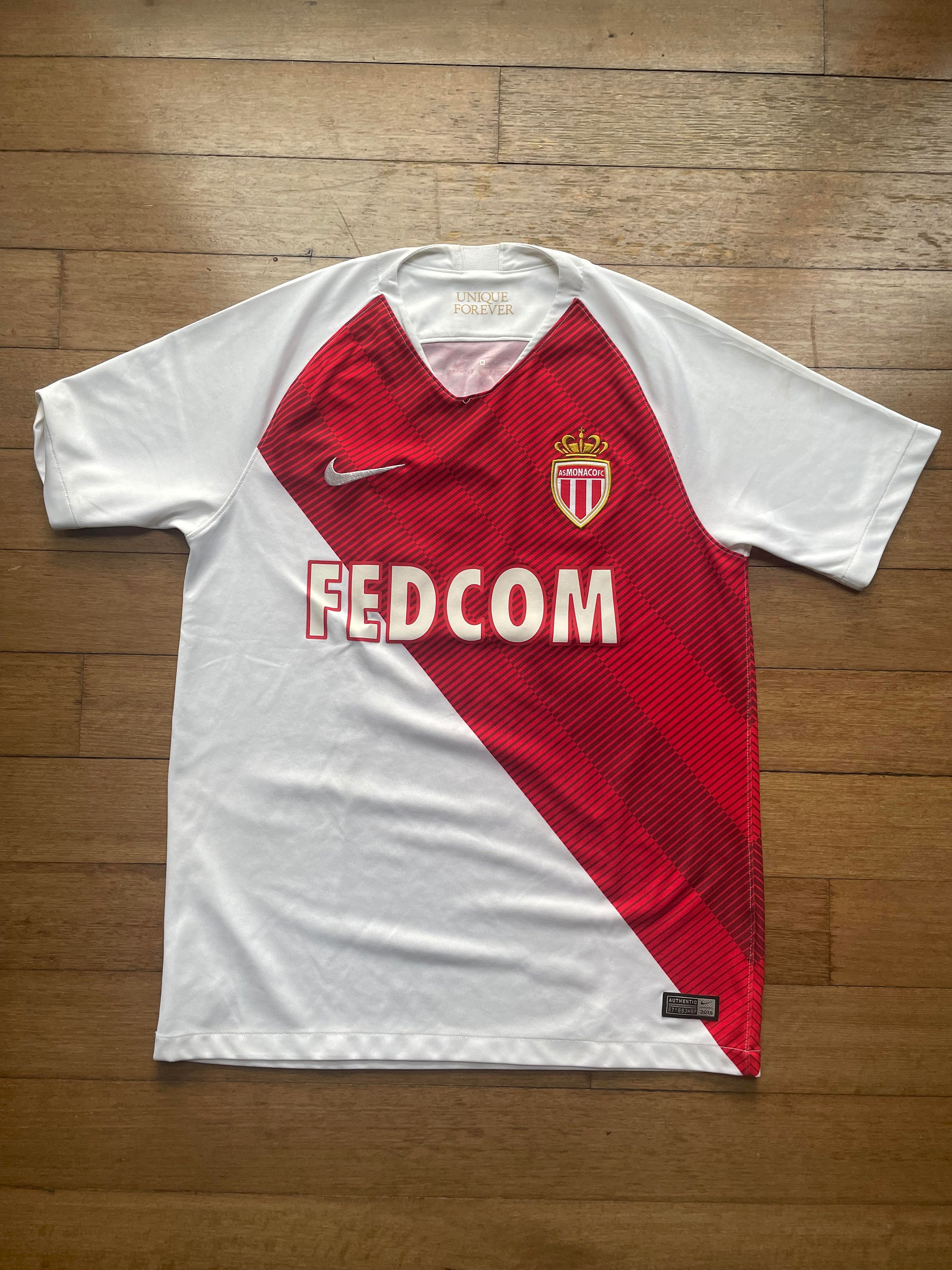 AS Monaco 2018-2019 Home Kit - Etsy