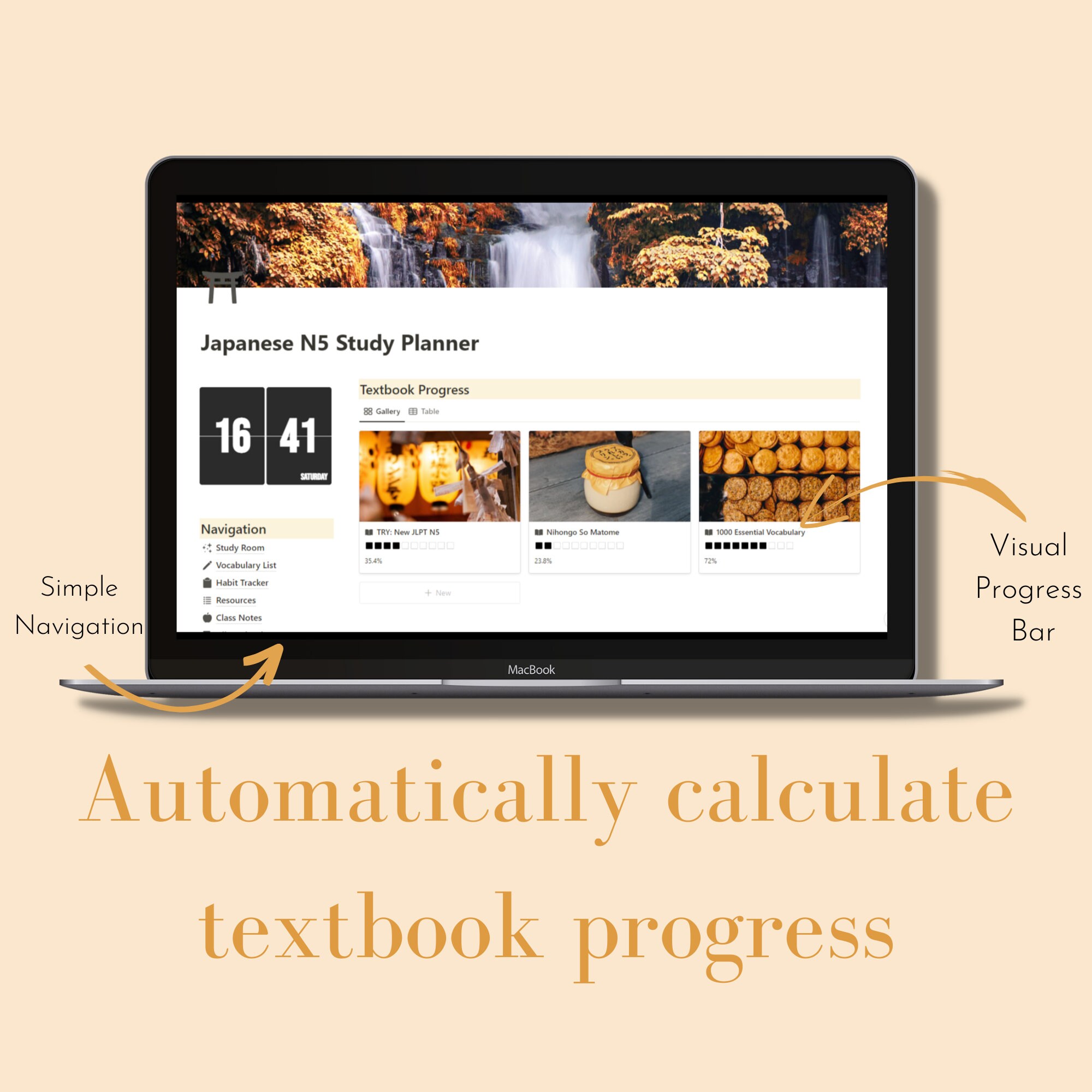Ultimate Japanese N5 Study Planner (try/sou Matome) Notion Template - Etsy