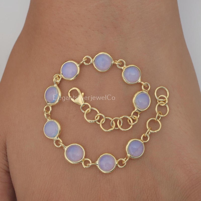 Opalite Wedding Stack - Etsy