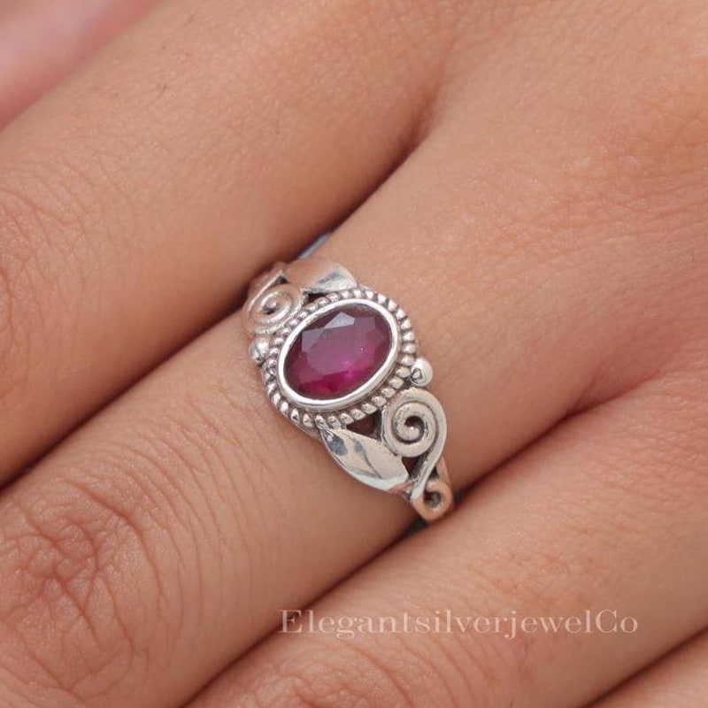 Ruby Rings for Women - Etsy
