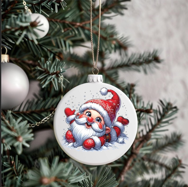 Christmas Santa Style Design for Any Digital Print - Etsy