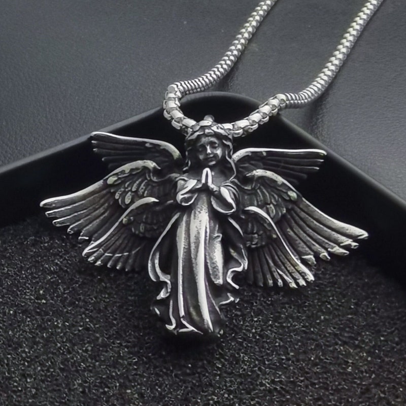 Angel Wings Pendant for Men - Etsy