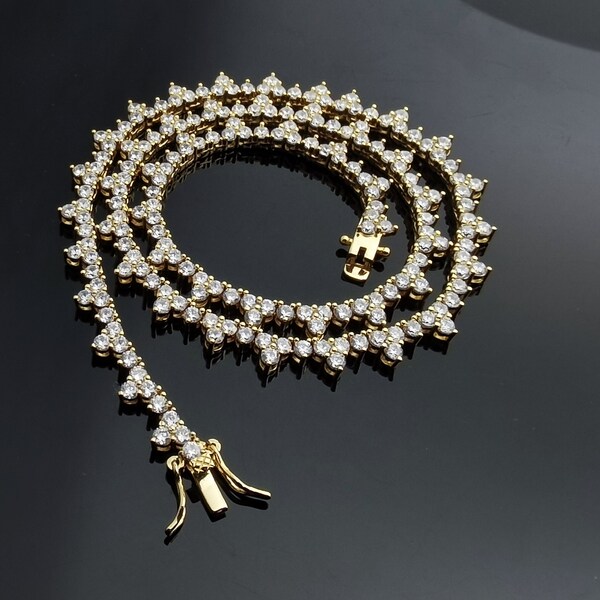 Tennis Chain Choker - Etsy