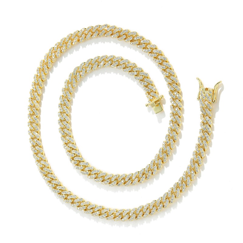 Fake Iced Out Chain - Etsy