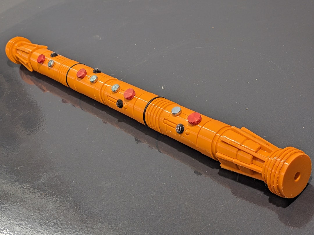 3D Printed Lightsaber DIY Hilt Kit, Darth Maul TPM - Etsy