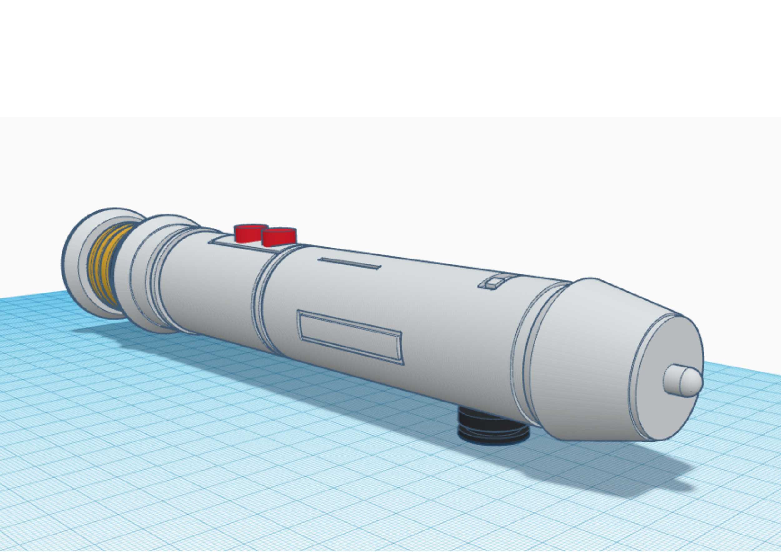 Obi-wan Arena Styled Lightsaber Hilt, Digital File for 3D Printing - Etsy