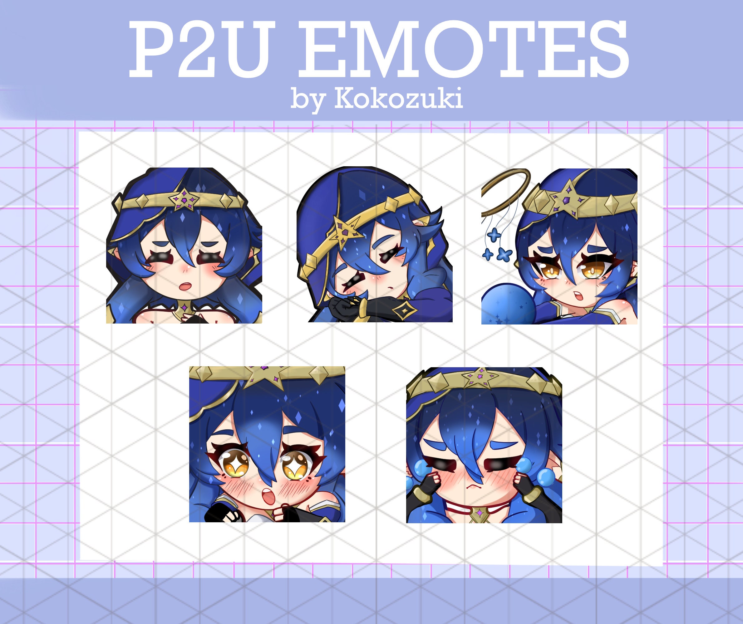 Genshin Impact Layla Emotes - Etsy.de
