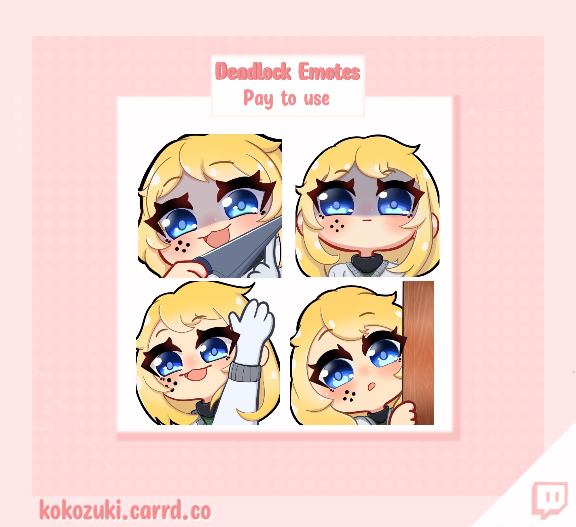 Valorant Deadlock Emotes for Twitch and Discord - Etsy Canada