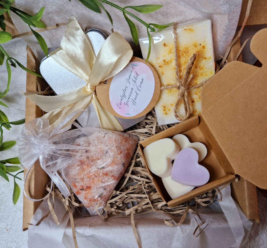 Relaxation Gift Set, Bath Gift Set, Handmade Soap, Soy Wax Melts ...