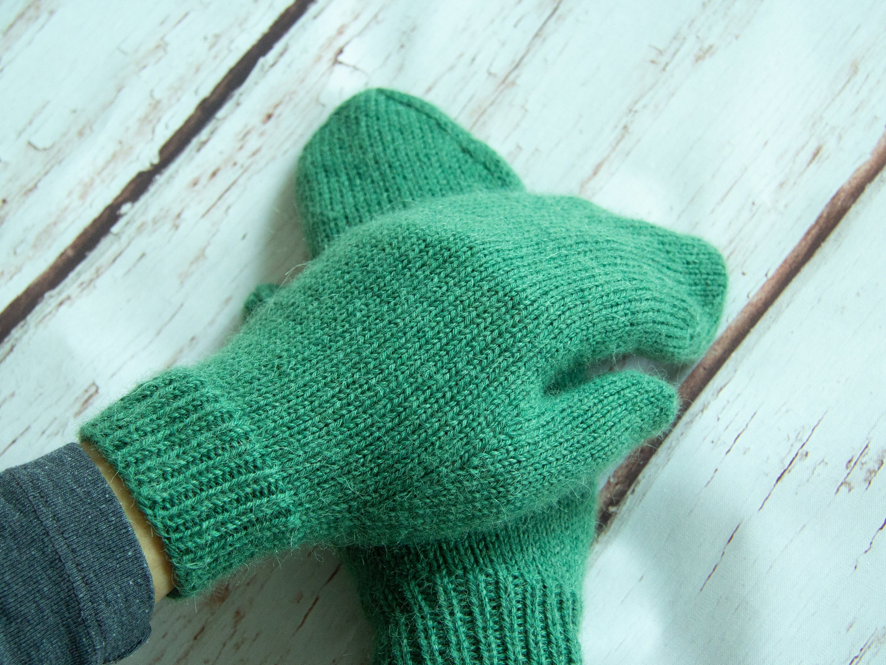 Knitting Pattern Mitten Pattern Basic Mittens Beginner Knitting Pattern ...