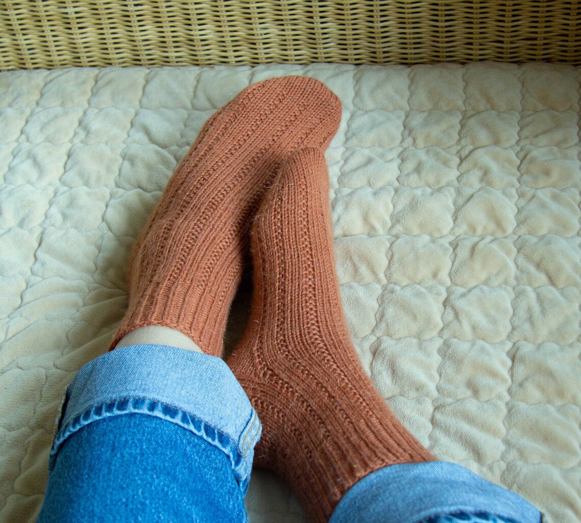 Knitting Pattern Socks Knitting Pattern Knit Sock Pattern Easy Socks ...
