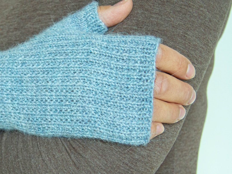 Knitting Pattern Fingerless Gloves Knitting Pattern Mitten Pattern ...