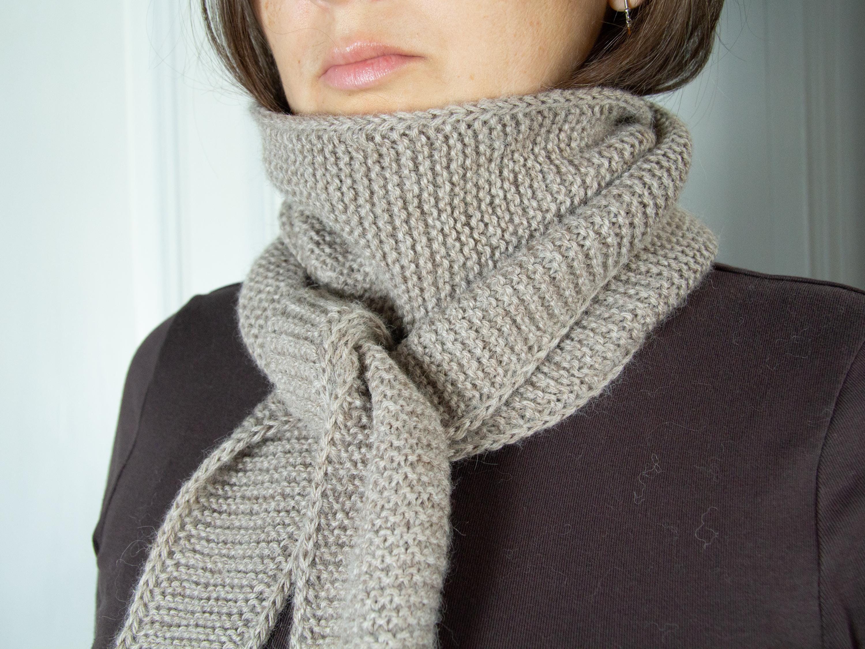 Knitting Pattern | Scandinavian Inspired Scarf | PDF- Easy Beginner ...