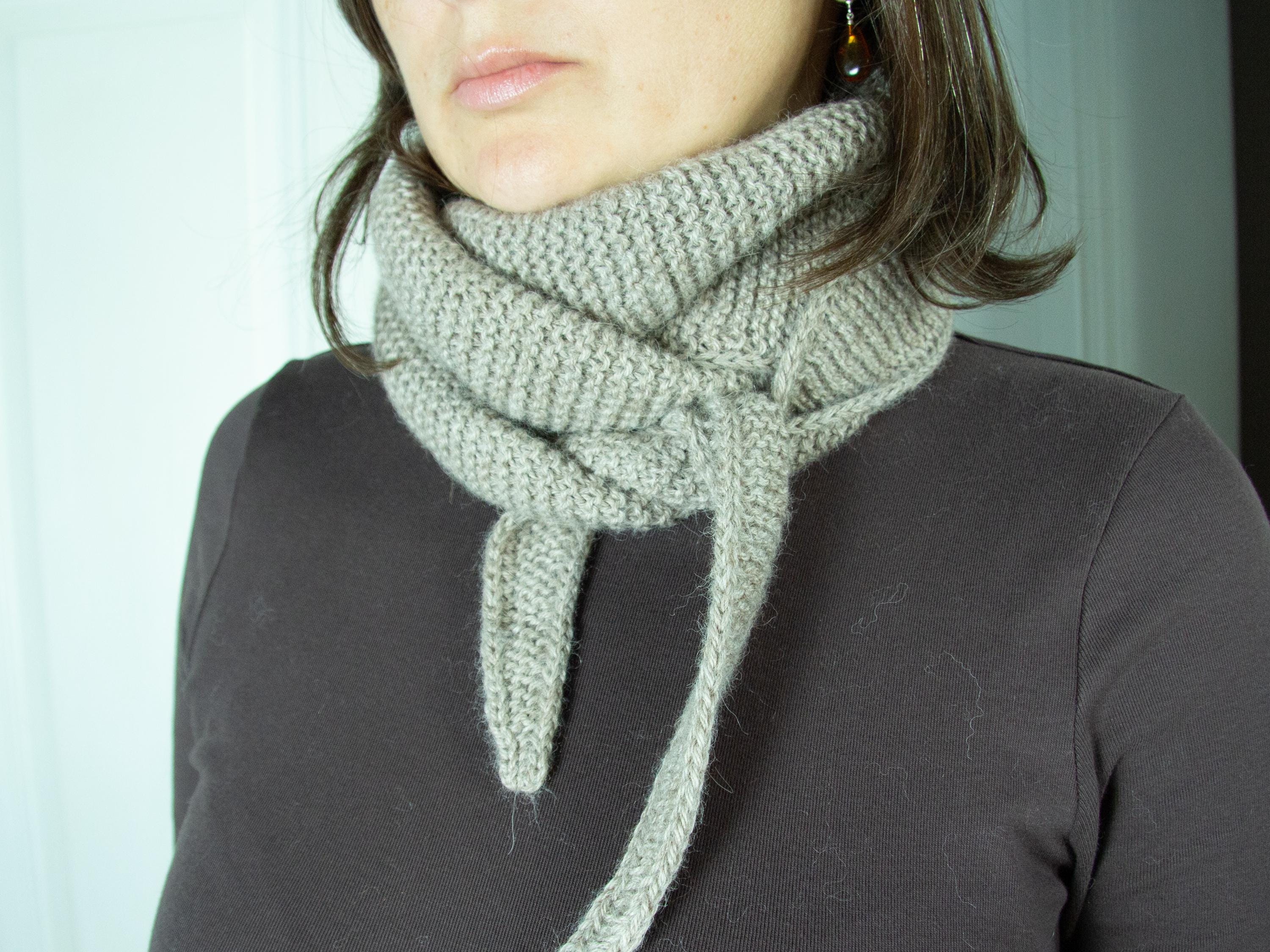 Knitting Pattern | Scandinavian Inspired Scarf | PDF- Easy Beginner ...