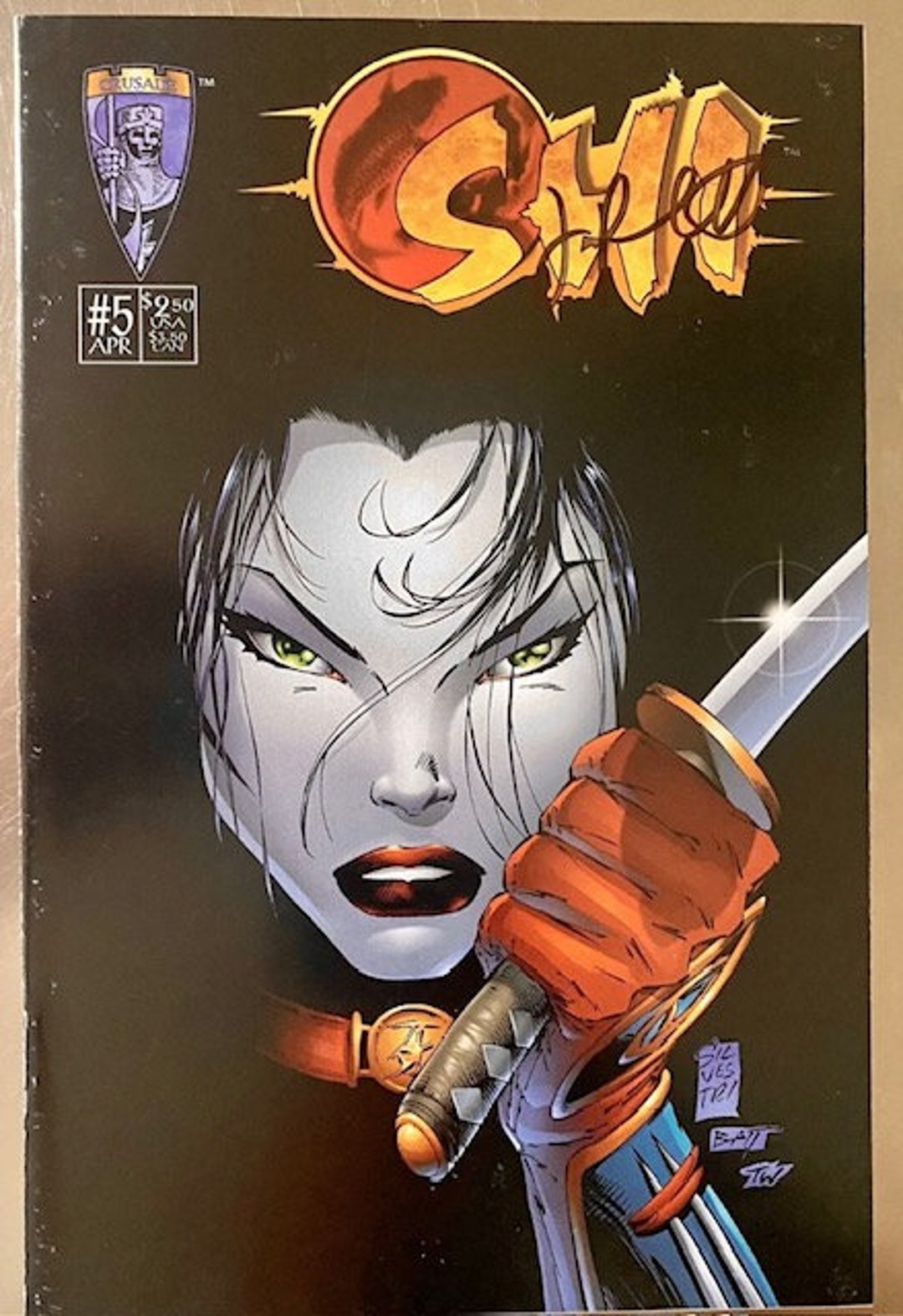 SHI Way of the Warrior Comic Marc Silvestri Variant Cover Signed by ...