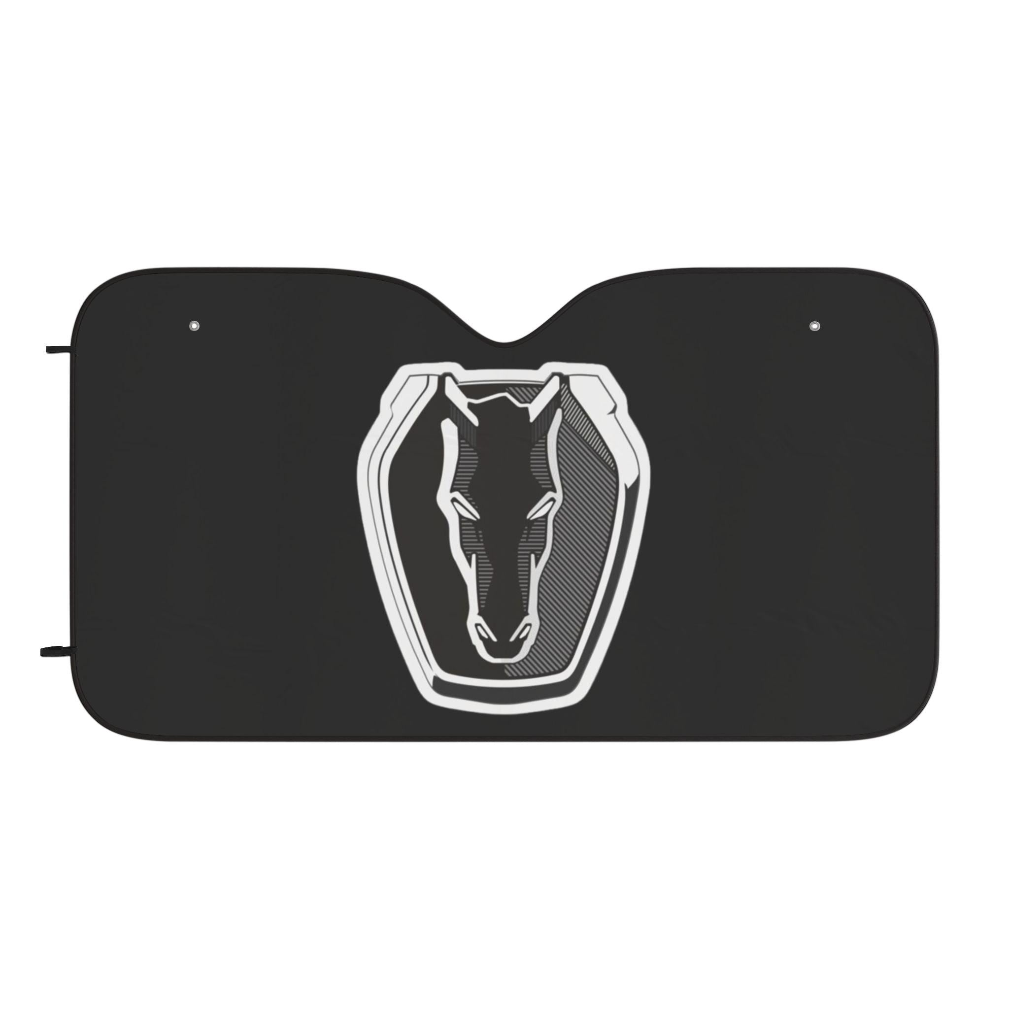 Car Sun Shade With Ford Mustang Dark Horse Emblem - Etsy
