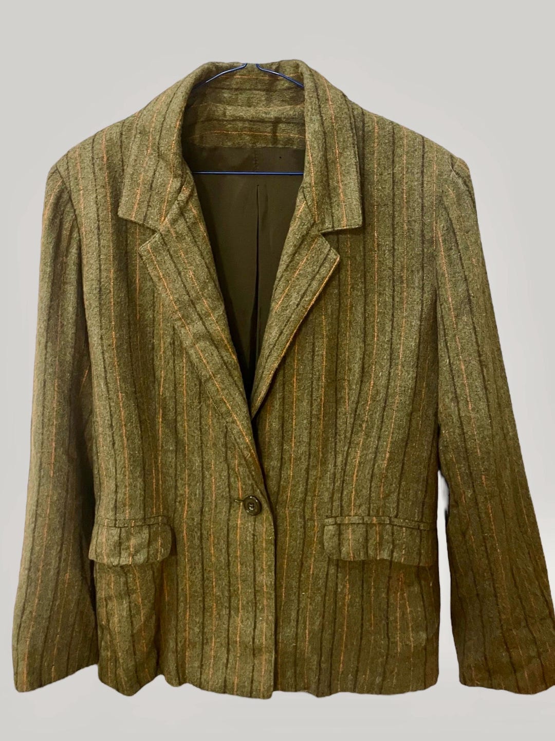 Rare Antique Vintage Blazer 1900s Women's Jacket Mohair Wool Felt Hand ...