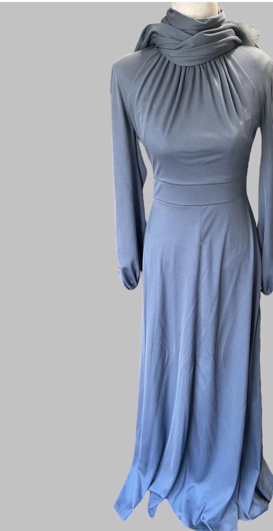 Vintage Dress 1930s Evening Gown Floor Length Maxi Formal Dress Old ...
