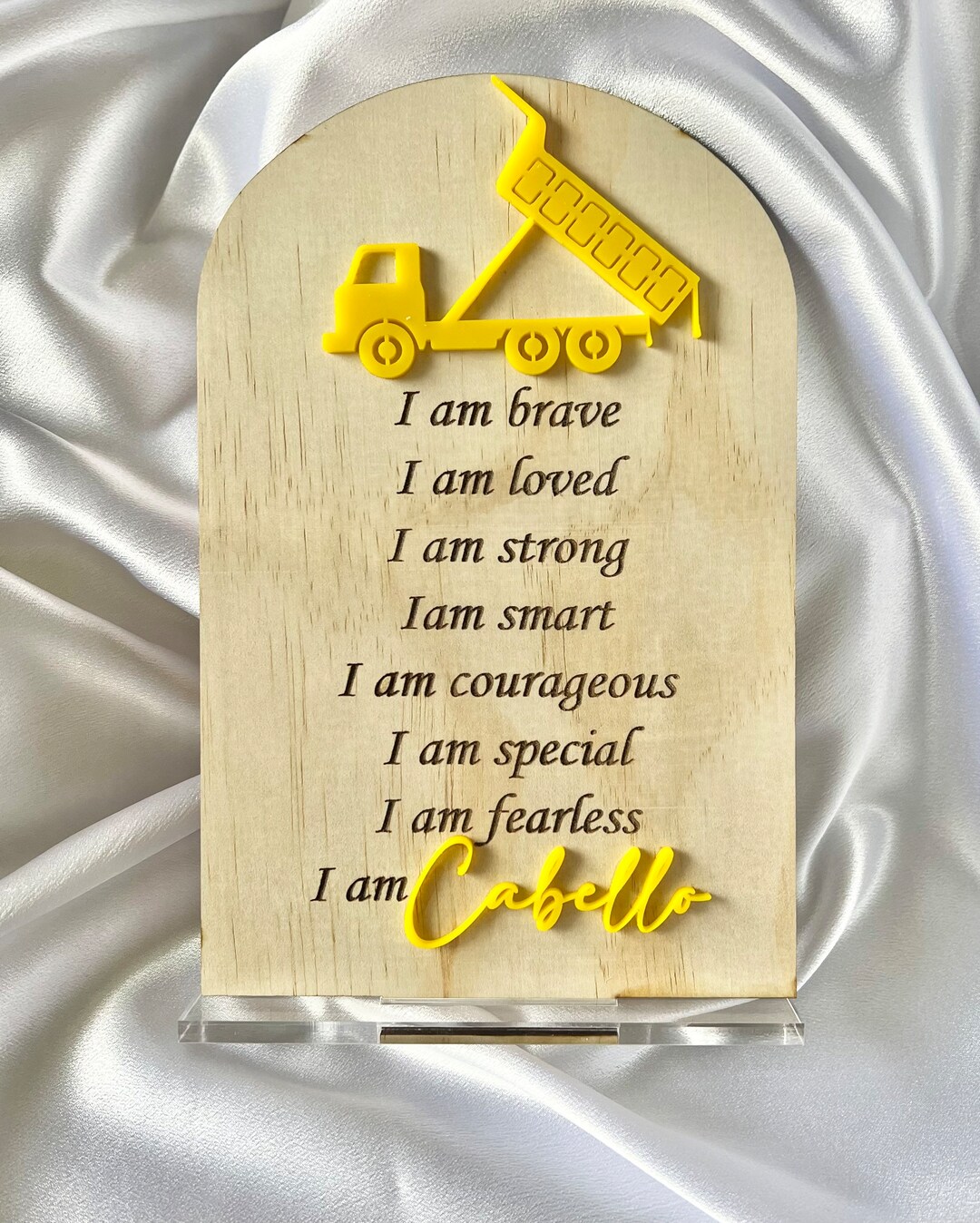 Layered Kids Affirmation Stands - Etsy