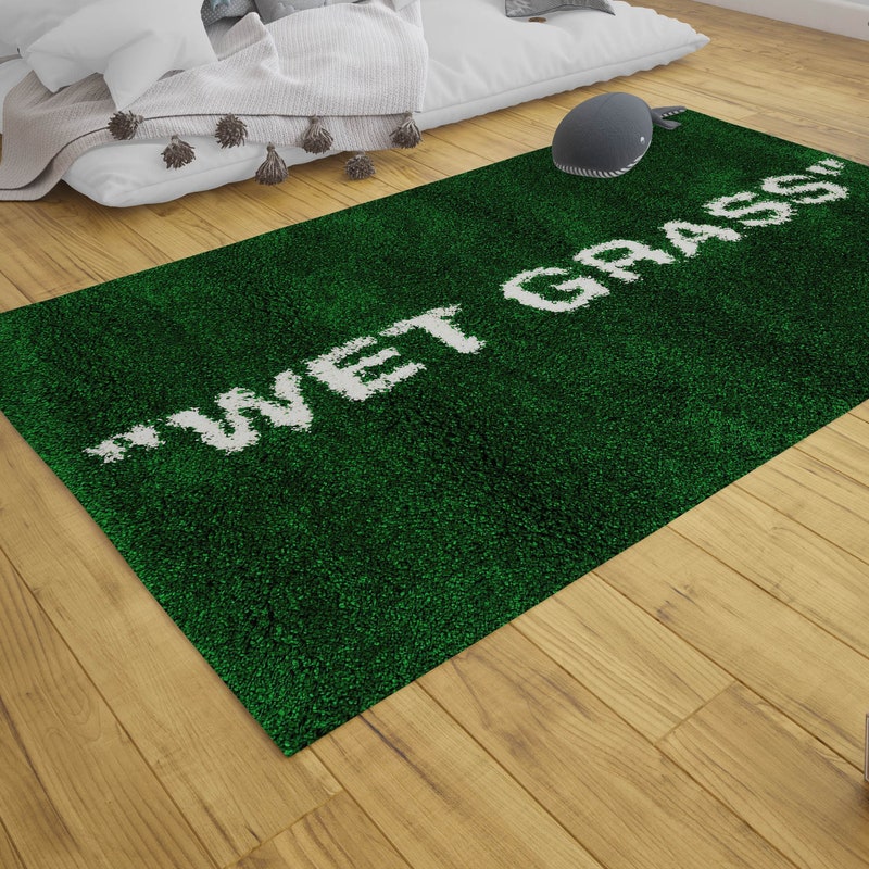 Wet Grass Rug - Etsy