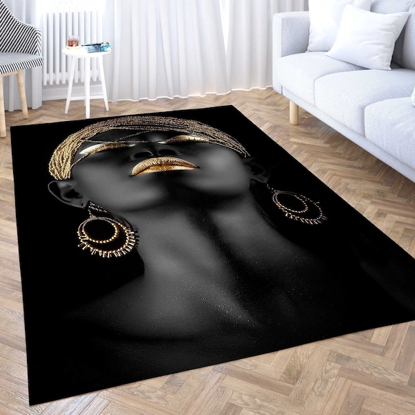 African Themed Rug - Etsy