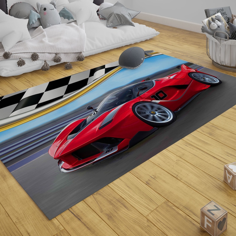 Race Car Theme Rugs - Etsy