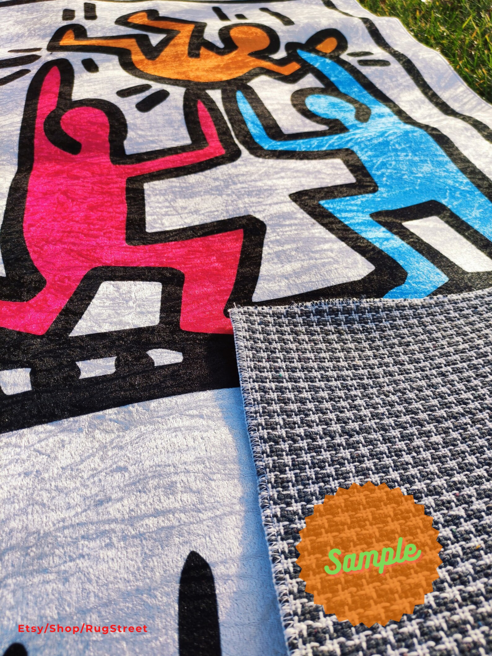 KH Rug Dancing Rebirth Rug Man Giving Birth to Himself - Etsy