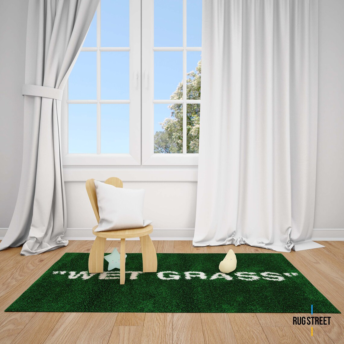 Wet Grass Rug Wet Grass Carpet Now Favorite Rug Virgil - Etsy