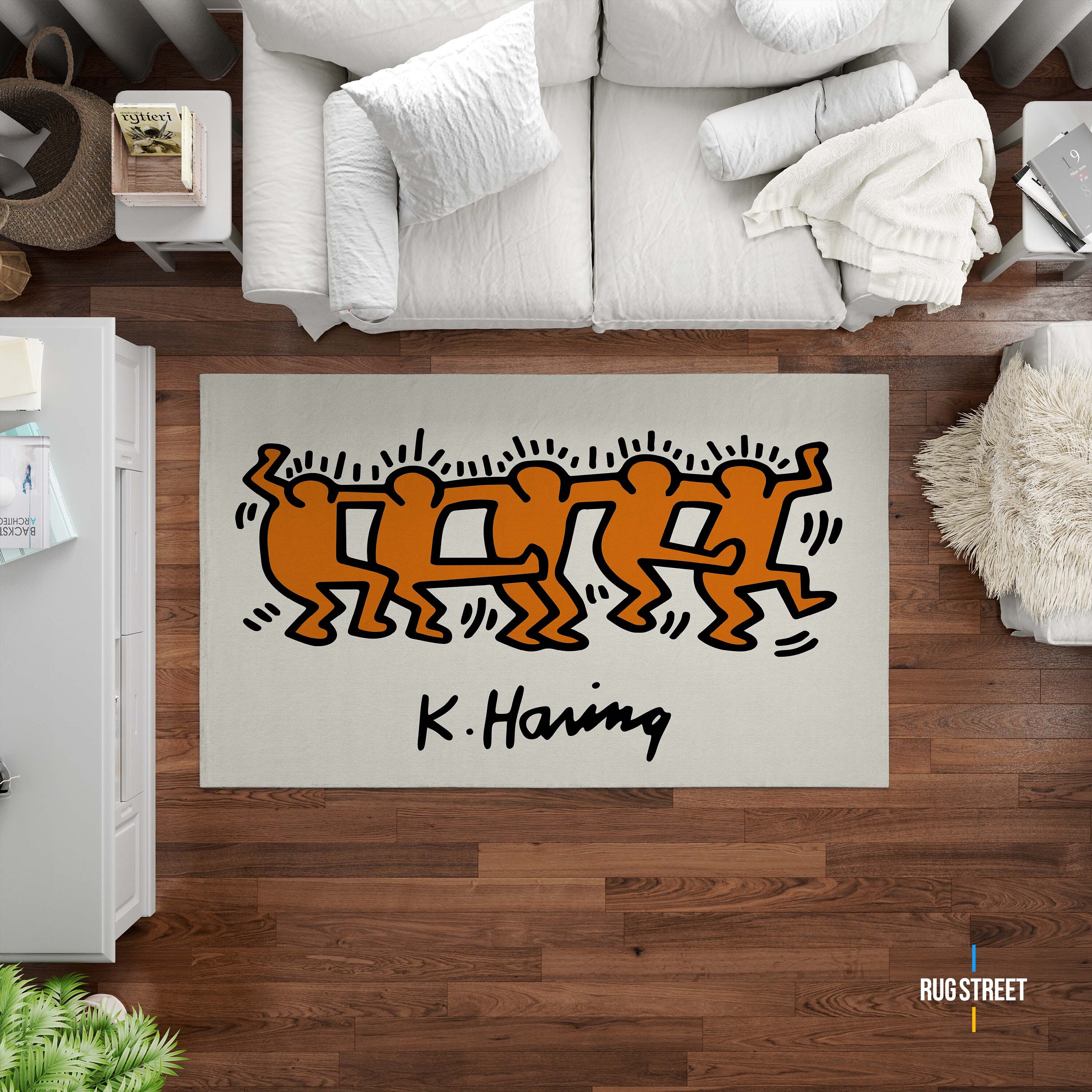 KH Rug, Famous Artist Dancing Rug, People Having Fun, Popular Art ...