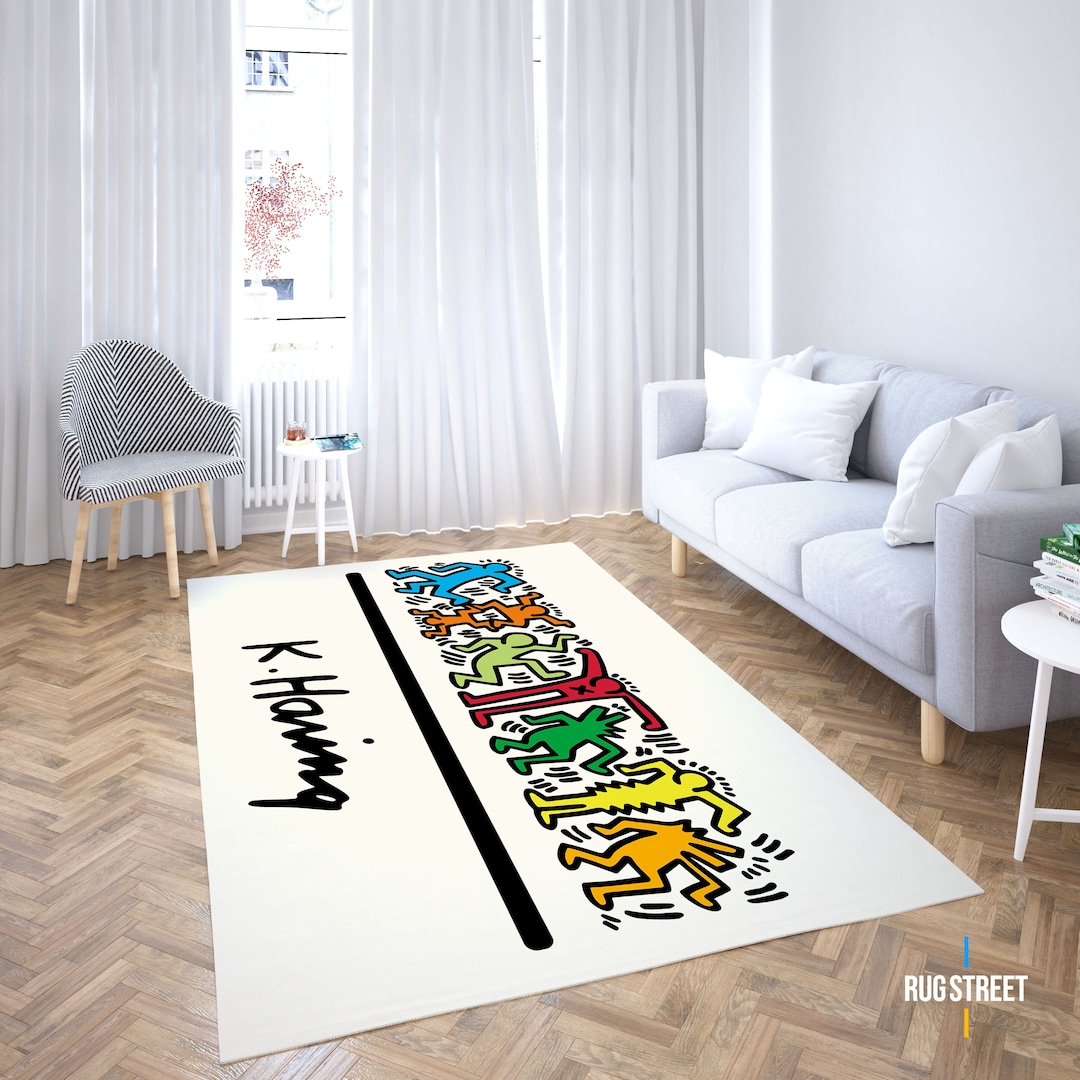 KH Rug, KH Custom Design, Pop Art Carpet, KH Fun Rug, Street Artist ...