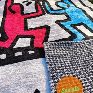 KH, KH Rug, Skate Lover Pop Art Carpet, Sports Room Decor, Skateboard ...
